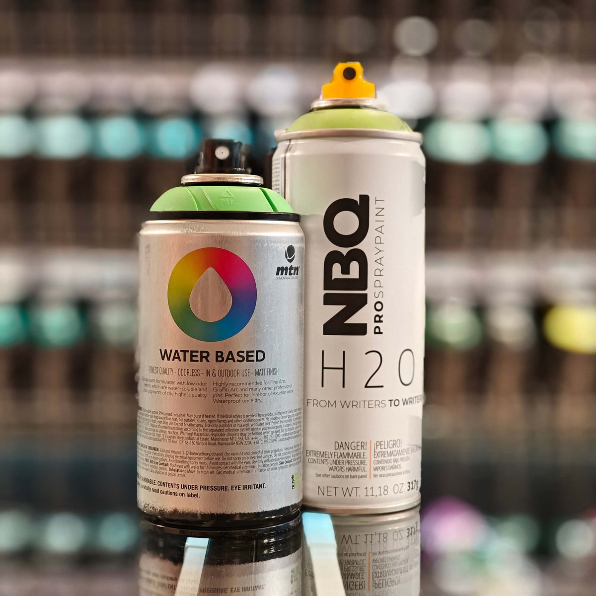 Vandbaseret spraymaling » Ideelt for miljøbevidste kunstnere – DRIPS CPH