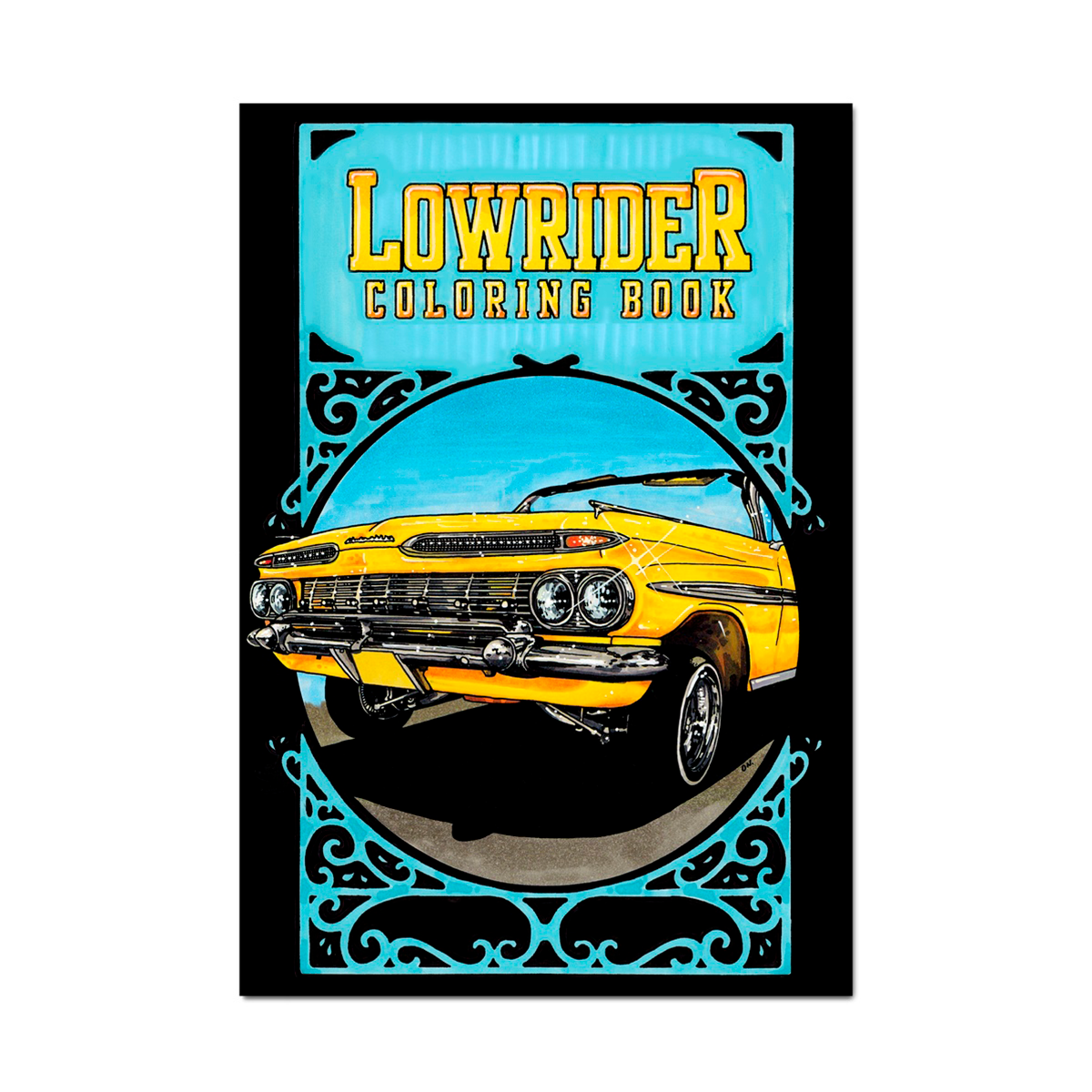 Lowrider Coloring Book Malebog – DRIPS CPH