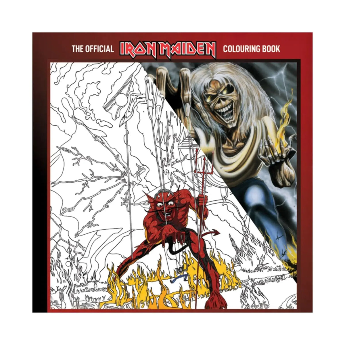 The Official Iron Maiden Colouring Book – DRIPS CPH