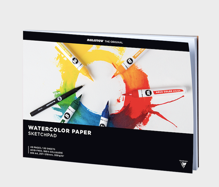 Molotow Watercolor Sketchpad | A4 Landscape – DRIPS CPH